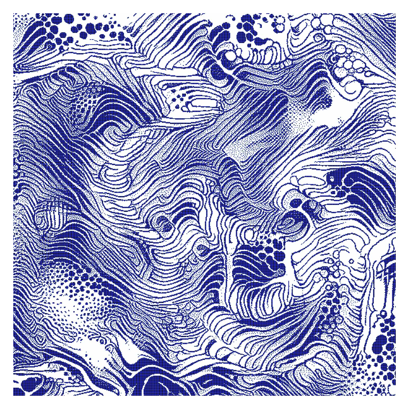 Japanese Woodblock Clouds