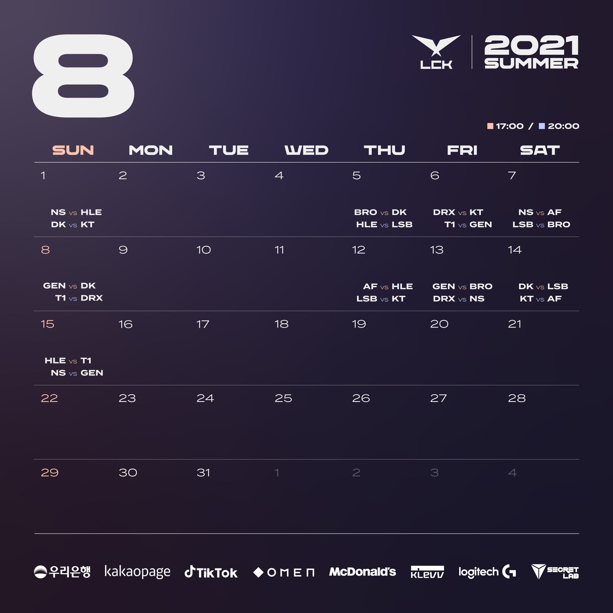 LCK Global on Twitter: "The 2021 #LCK Summer will kick off on June 9th! 🎉#N##N#Find the full ...