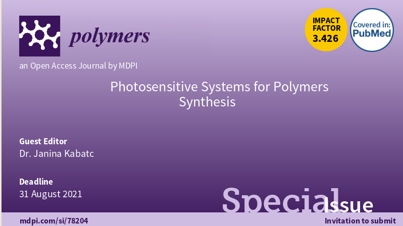 Polymers MDPI on Twitter: "#Polymers, #Special_Issue "Photosensitive ...