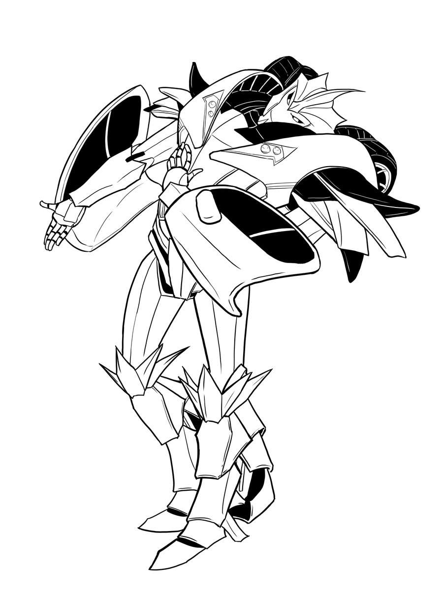 Transformers Prime Coloring Pages Knockout