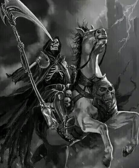 Death On A Pale Horse Tattoo