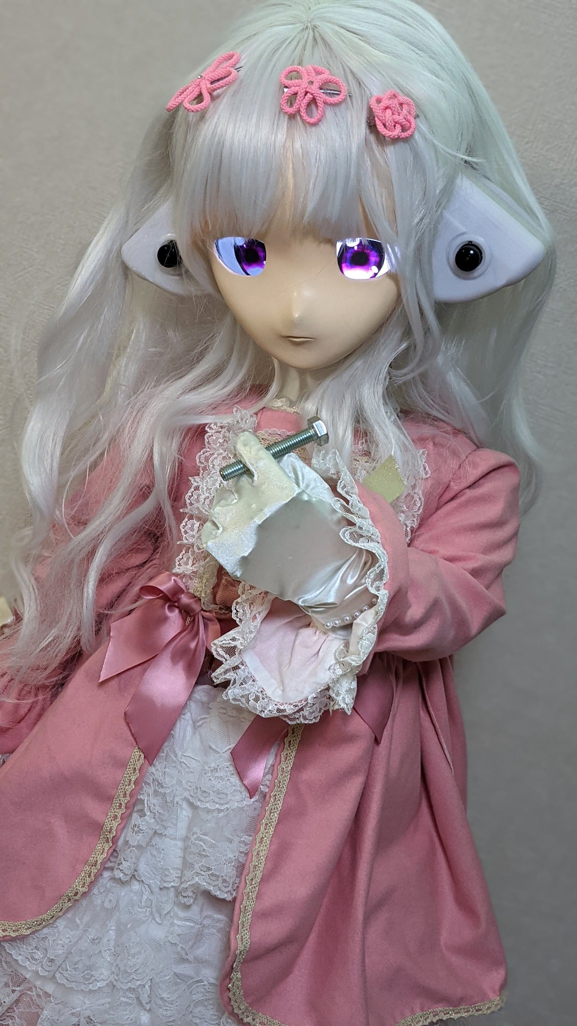 A_say@ましろパパ ロボット3姉妹作ってます on Twitter: "6/1 は #ねじの日 ねじ持ち ちろちゃん ロボ娘にも、ねじは数百本と使う基本かつ絶対欠かせない部品なのですよー ...