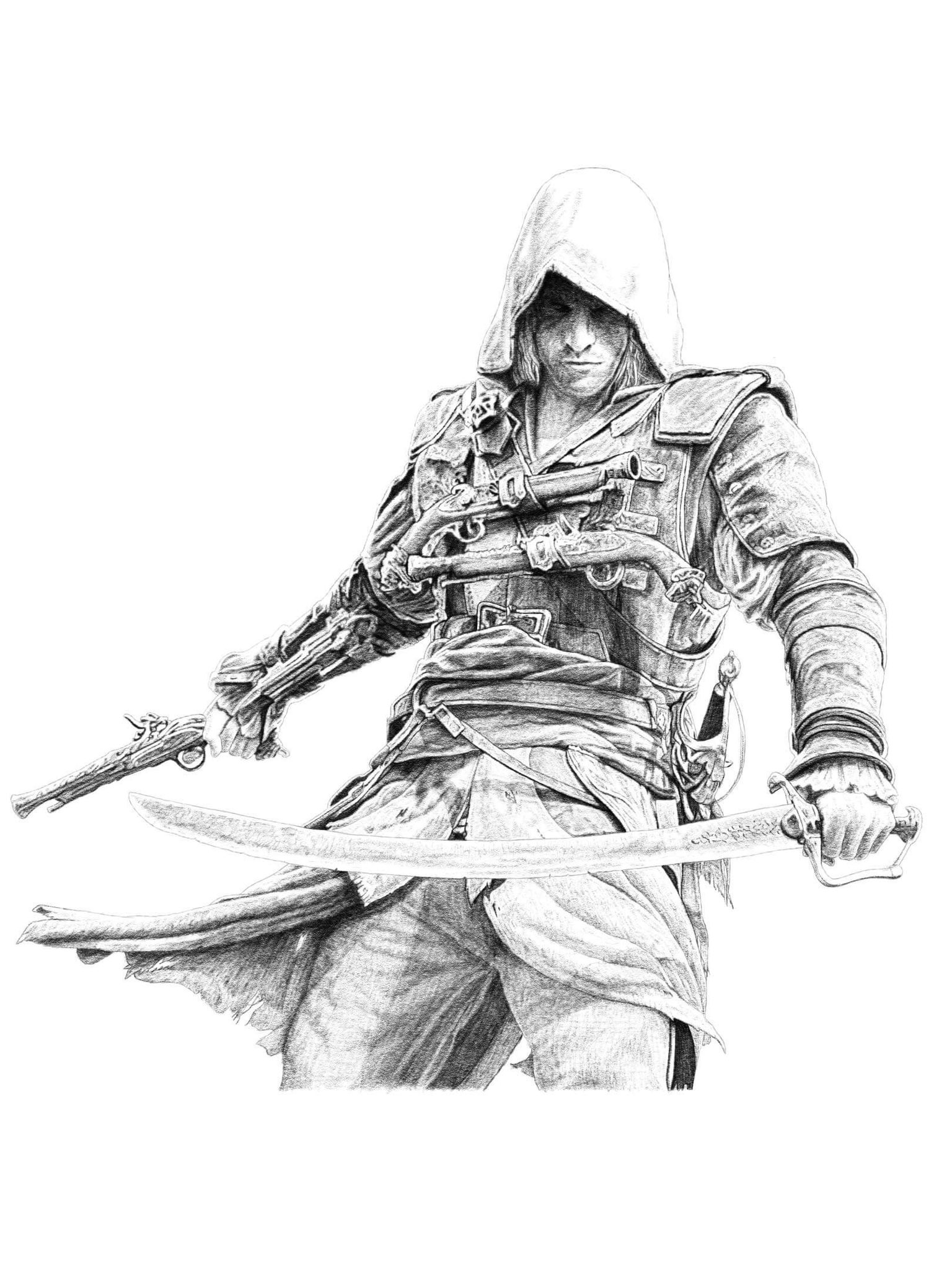 Assassins Creed Drawing