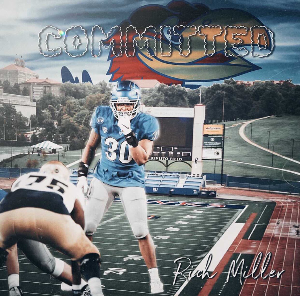 Buffalo LB Rich Miller transfers to Kansas : r/CFB