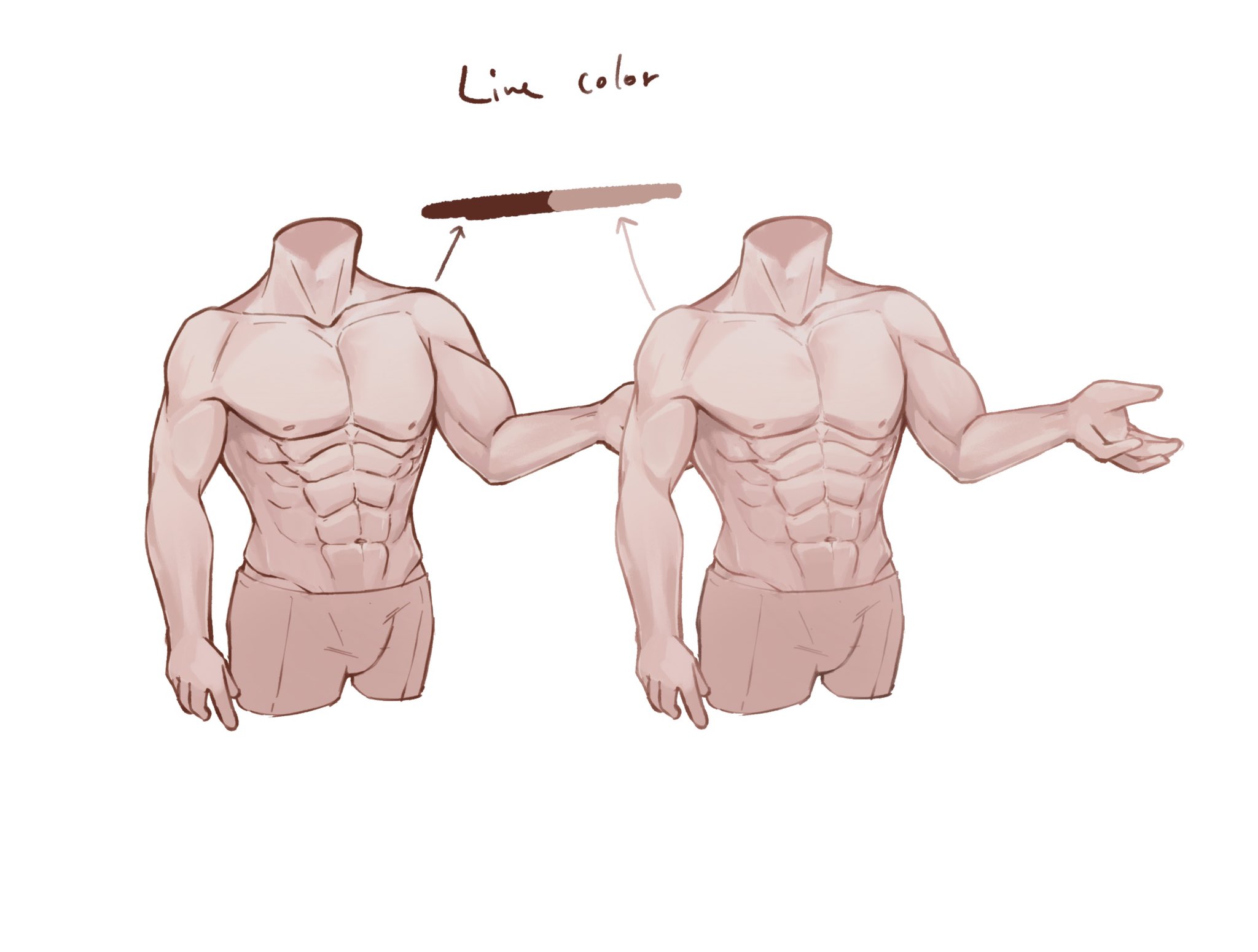 Atompakon ️ on Twitter: "อันนี้เทคนิคส่วนตัว เปลี่ยนสีเส้นให้ใกล้กับวัตถุบริเวณนั้นๆ ก้จะสบายตา ...