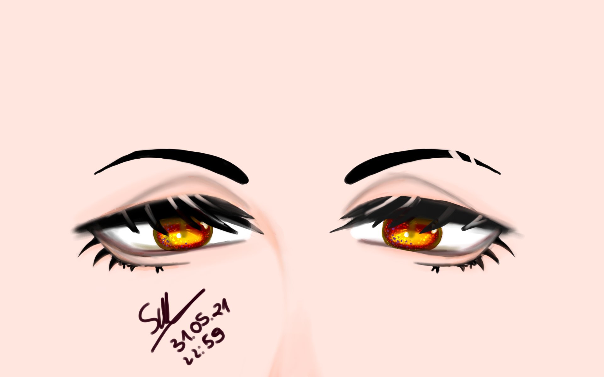 How To Draw Anime Vampire Eyes