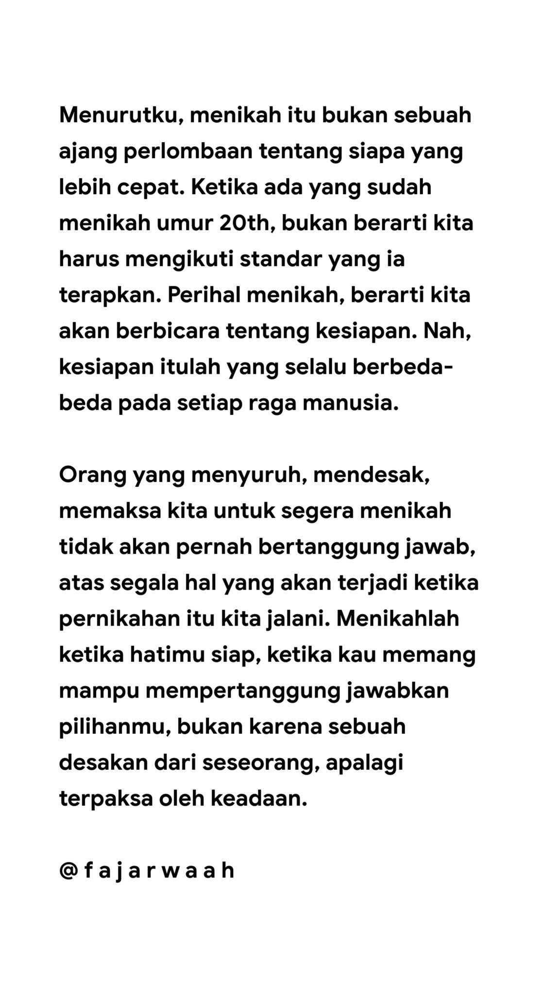 Nikah Muda Quotes