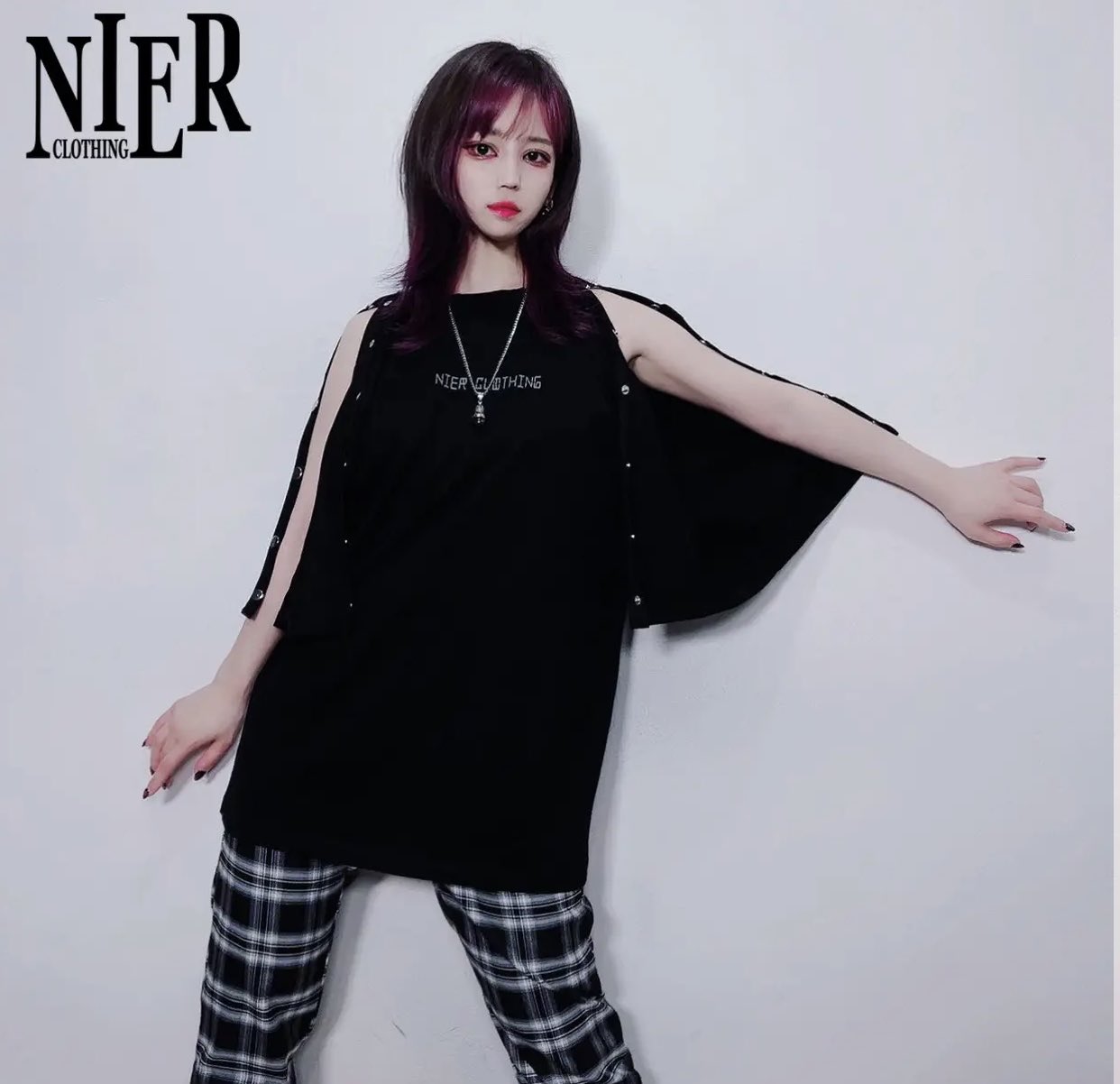 NieR Clothing@プレゼント企画中 on Twitter: "🎁本日〆切プレゼント企画🎁 BUTTON SLEEVE CUTSEW【WING】 🎁4名様にプレゼント🎁 ユニセックス ...