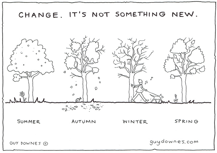 Constant Change Cartoon