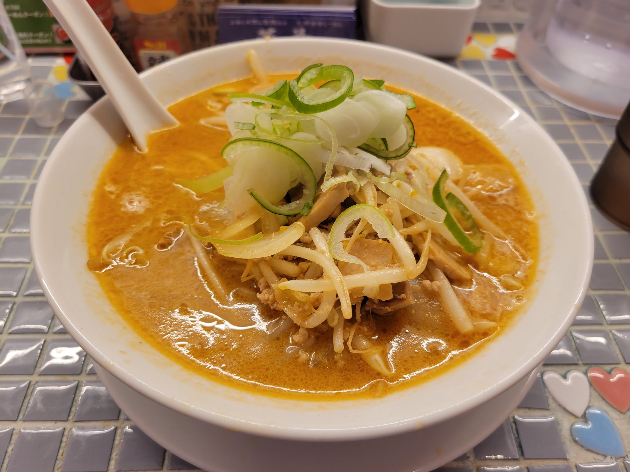 hiro.sendai on Twitter: "札幌味噌らーめん葵葉 一番町本店 味噌らーめん 830円 この場所は昔、俺達のナポリタンでした。 先日、泉店で中辛を食べたら、激辛過ぎて味わえ ...