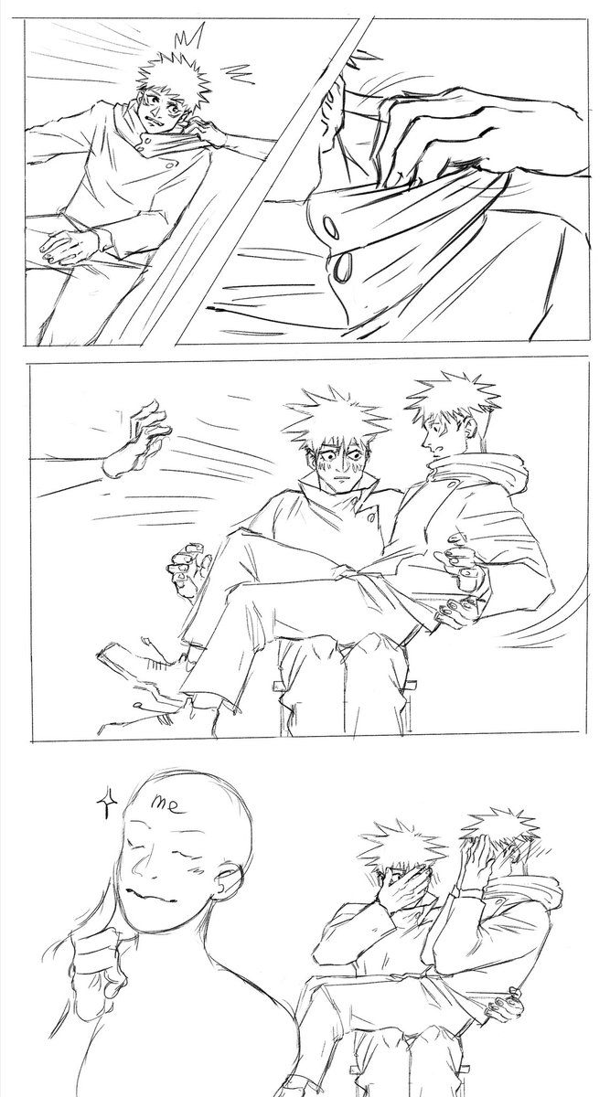 「Нашла скетчбук тех времен 」ni.juu.ni.saiの漫画