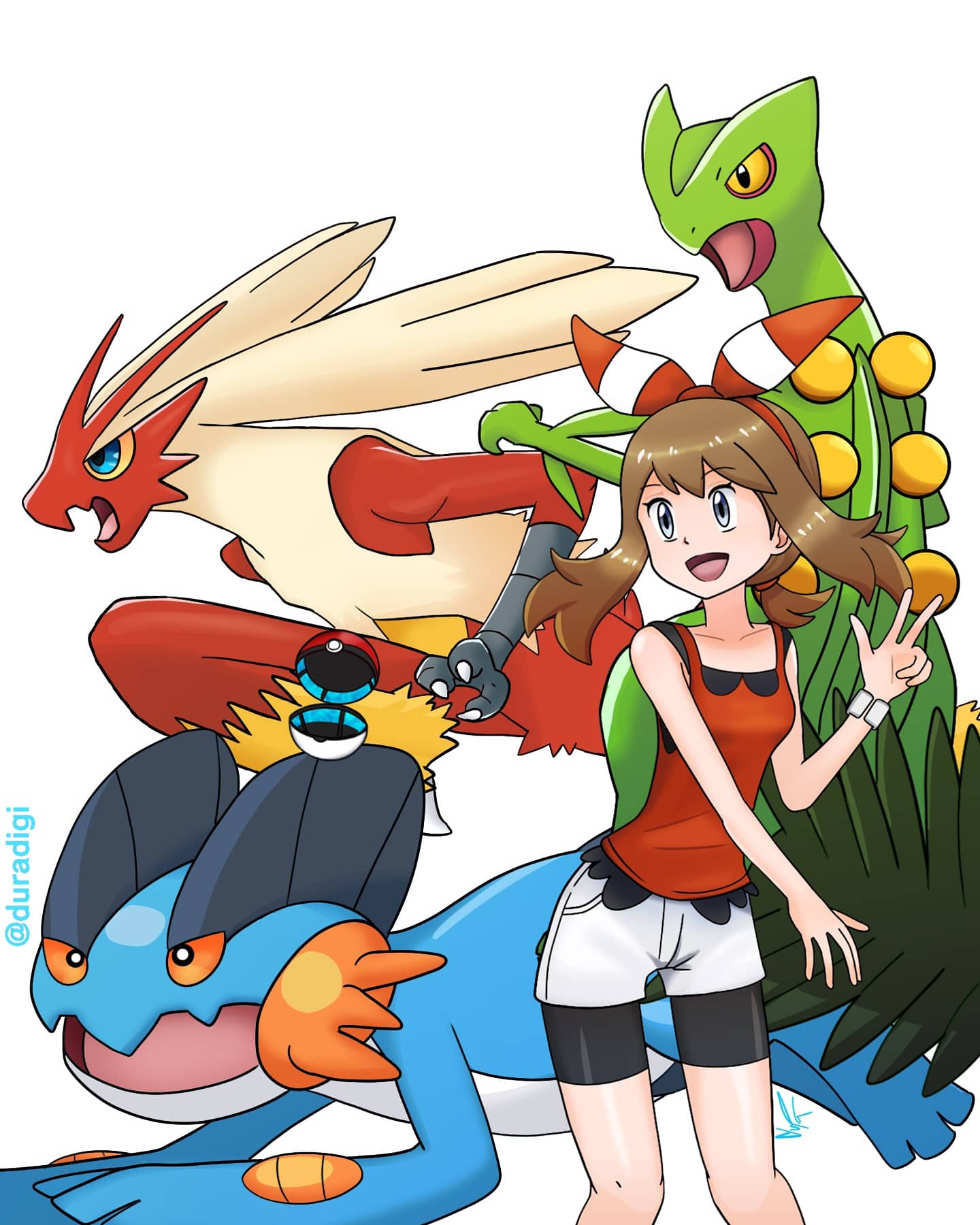 Pokemon Hoenn Starters