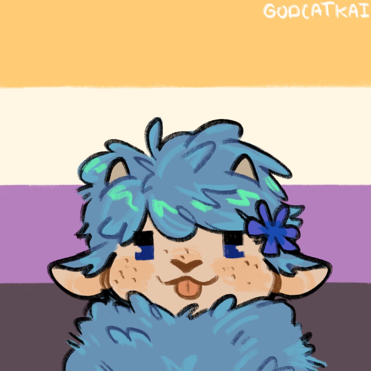 「non-binary, asexual, pan, mlm (ik there'」|kai !!のイラスト