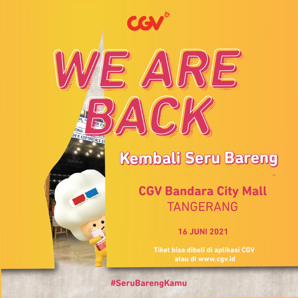 CGV Cinemas on Twitter: "Yuk lah ke CGV Bandara City Mall hari ini. Ada #TheConjuring3 & # ...