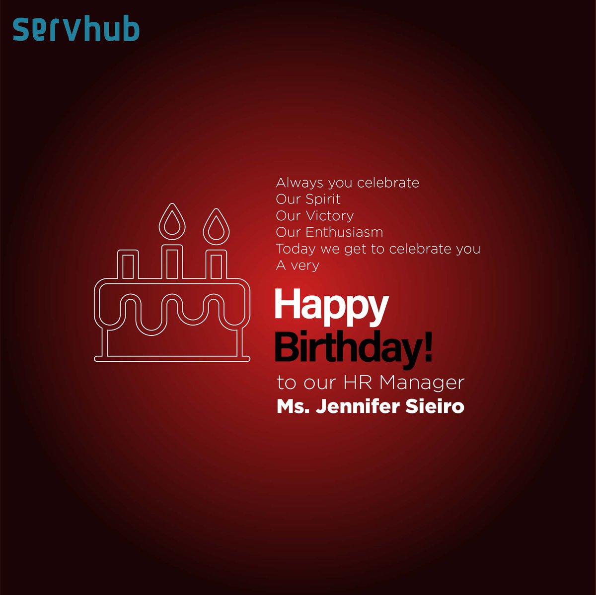 Servhub On Twitter A Million Magic Wishes To Our HR Manager Ms servhub-on-twitter-a-million-magic-wishes-to-our-hr-manager-ms