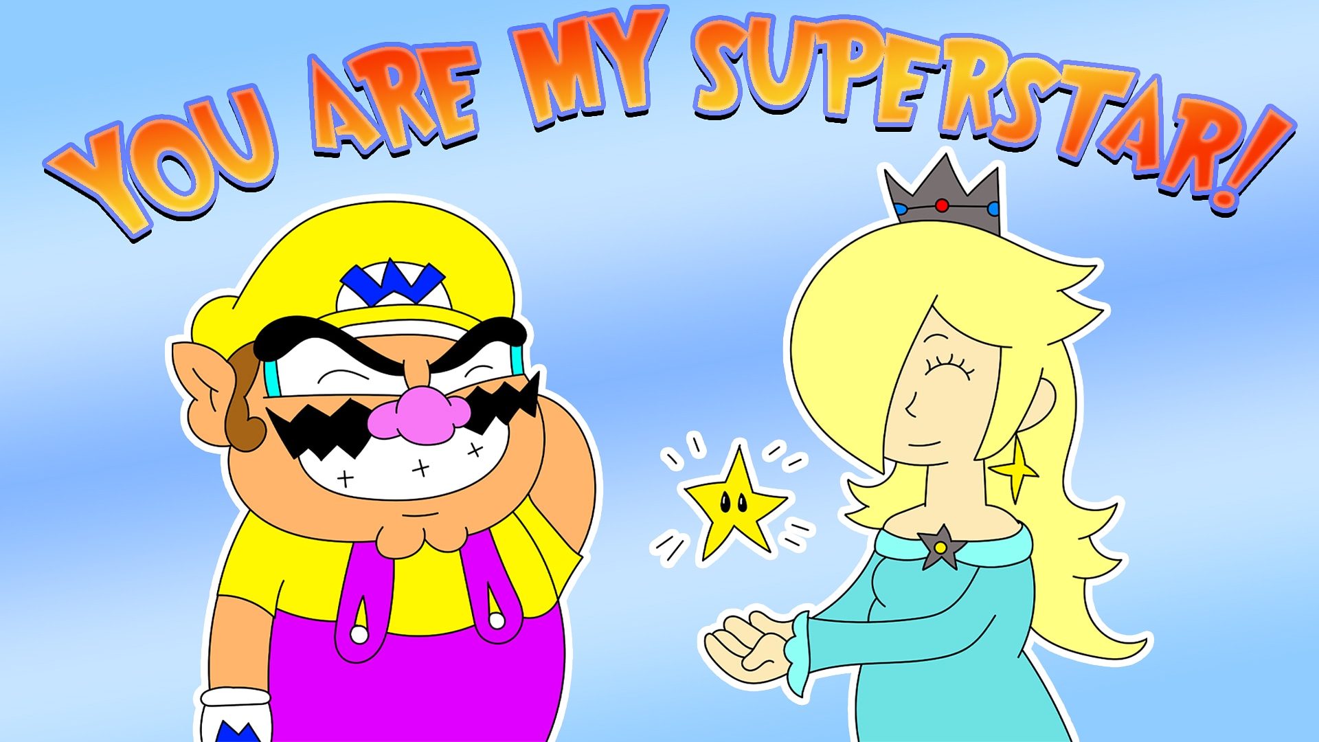 Rosalina And Wario