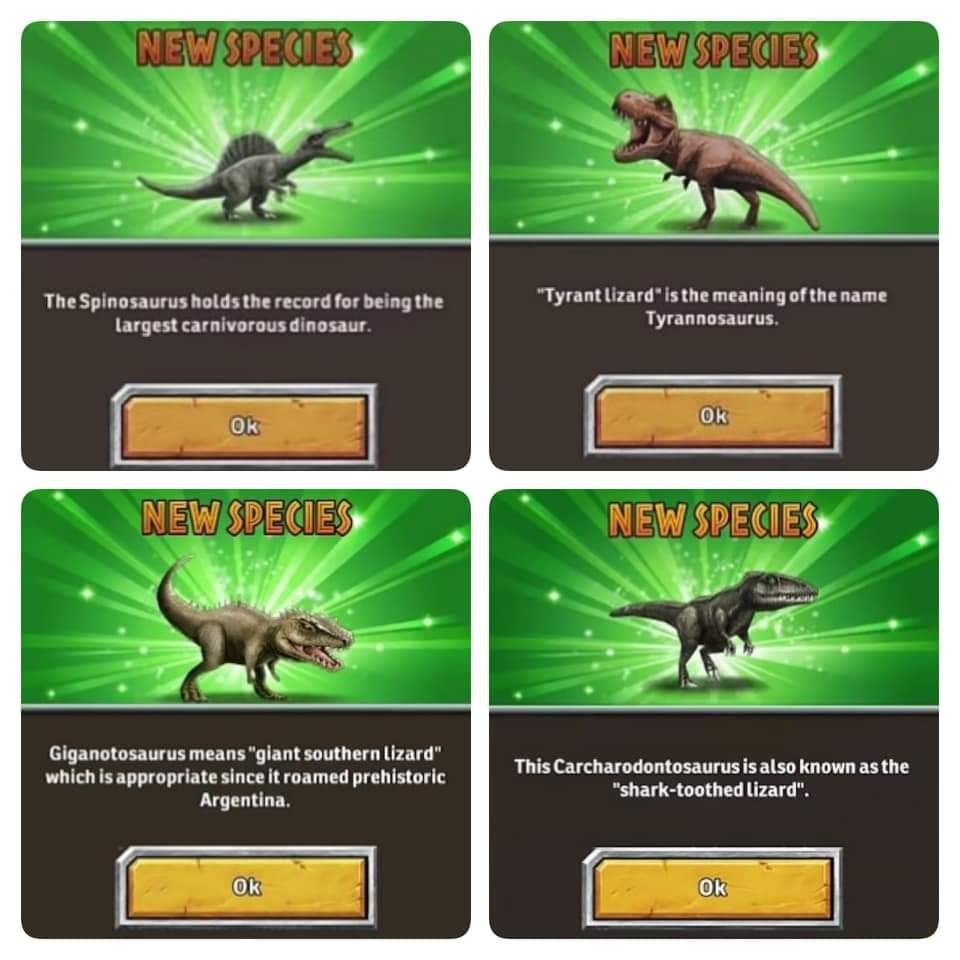 Giganotosaurus Jurassic Park Builder