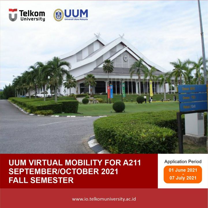Telkom University on Twitter: "Another virtual mobility offer comes from Universiti Utara ...