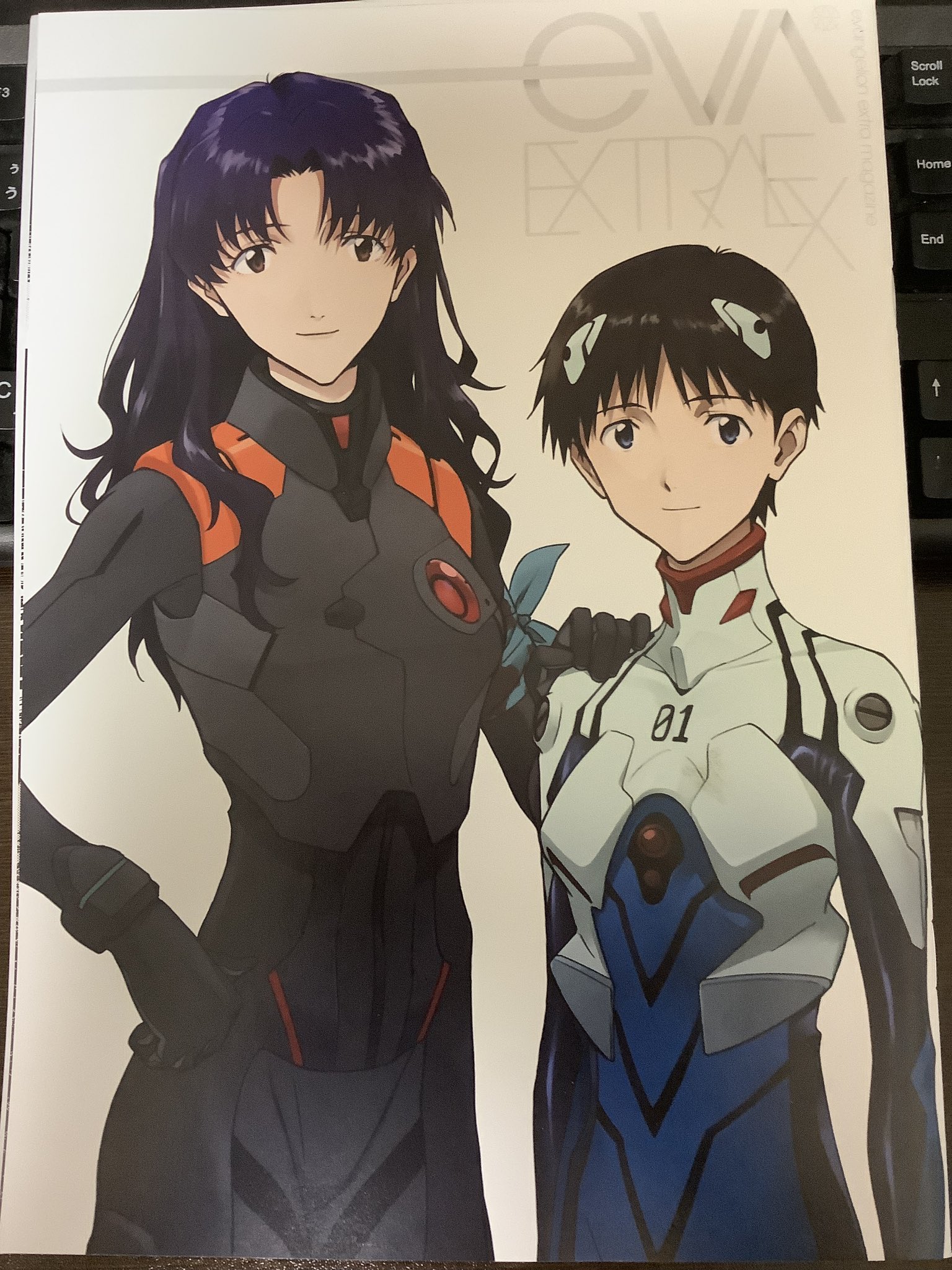 三崎尚人 on Twitter: "『EVA-EXTRA-EXTRA』。前半のマンガ部分はさておき、後半の雰囲気は、ほぼいわゆるアニメ「お疲れ様本」ですねw。特に田中将賀さんが手慣れ過ぎてて ...