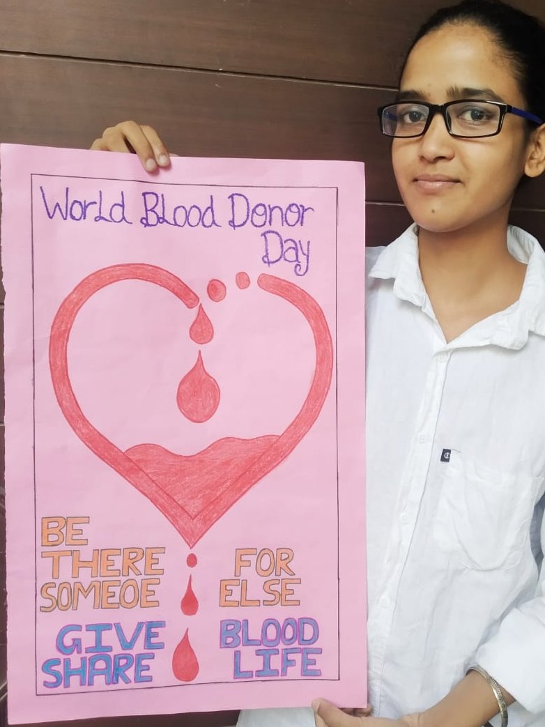 Blood Donation Poster Making