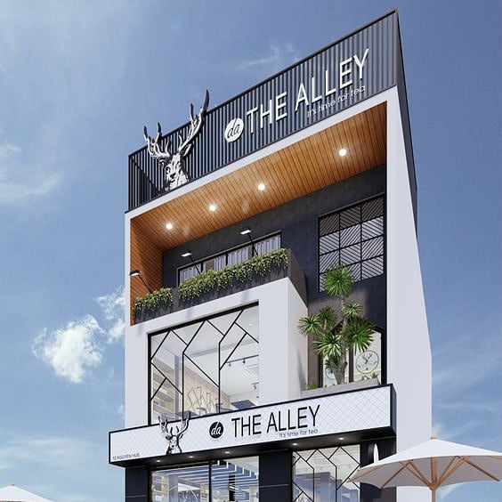 Modern Storefront Elevation