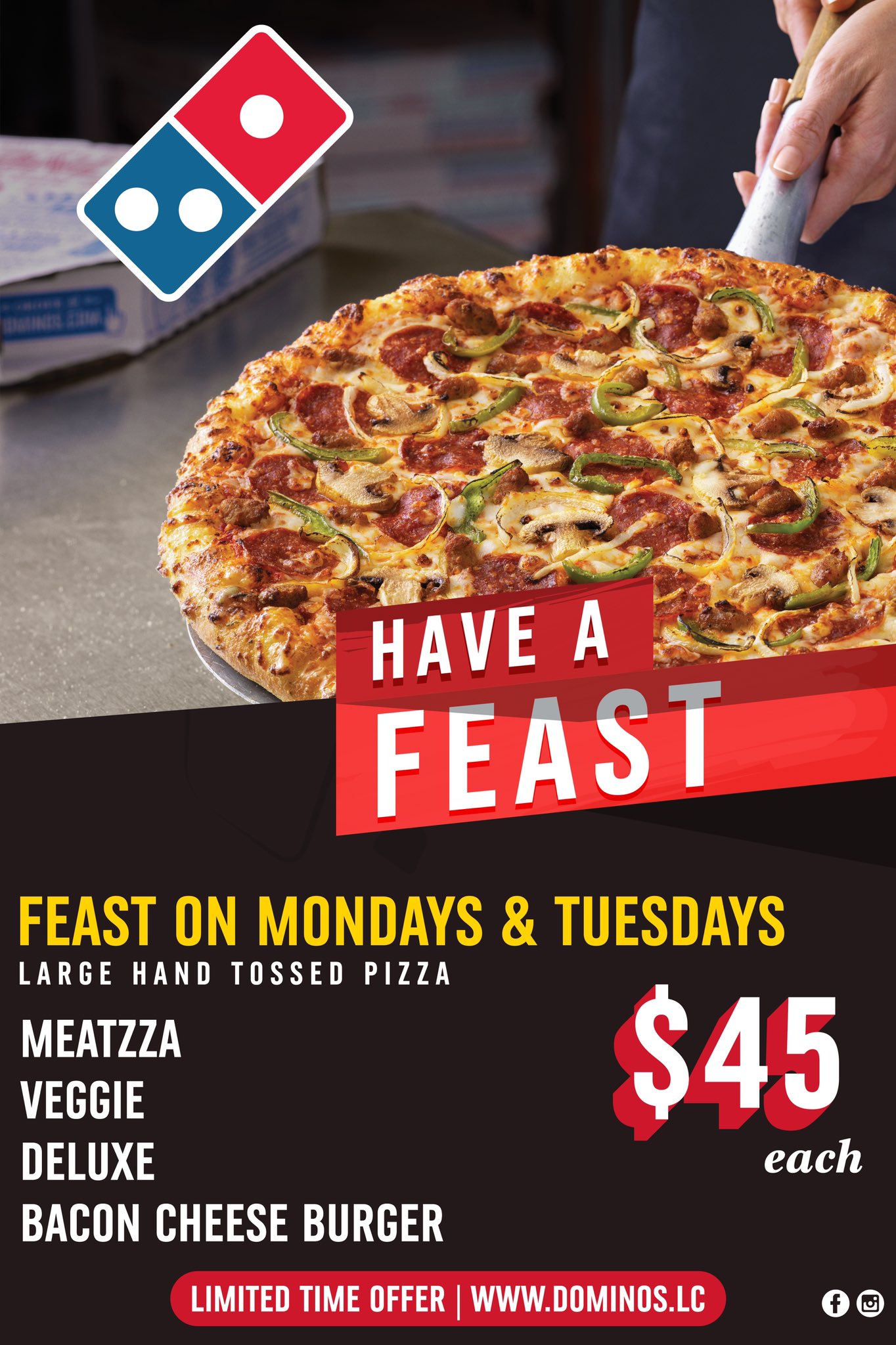 Dominos Pizza Poster