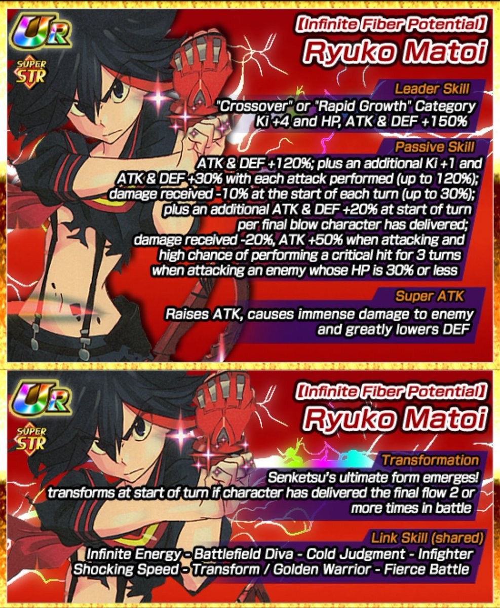 Ryuko Matoi Transformation