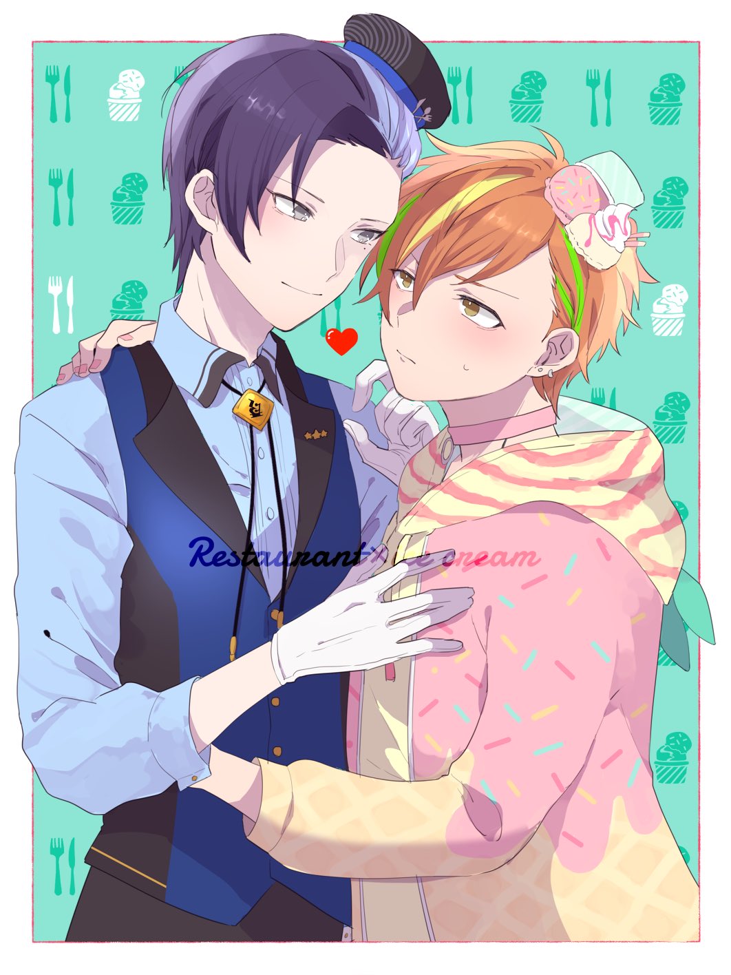 ねい子 on Twitter: "🍴×🍨／冬彰 #prsk_BL https://t.co/l8jRjkczf9" / Twitter