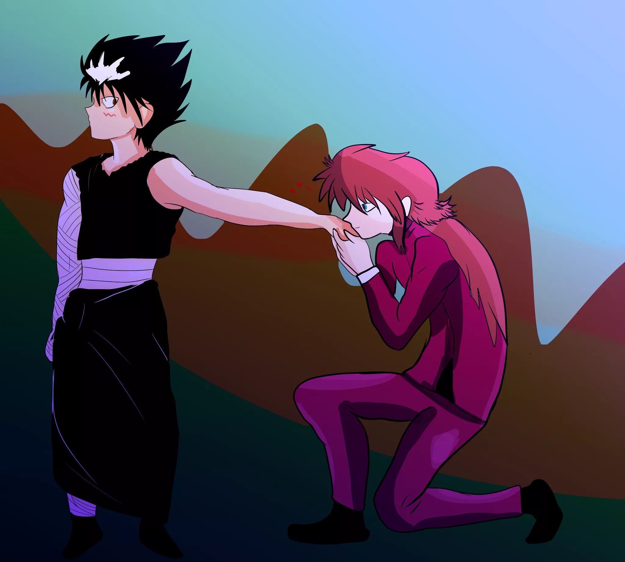 Yu Yu Hakusho Kurama X Hiei