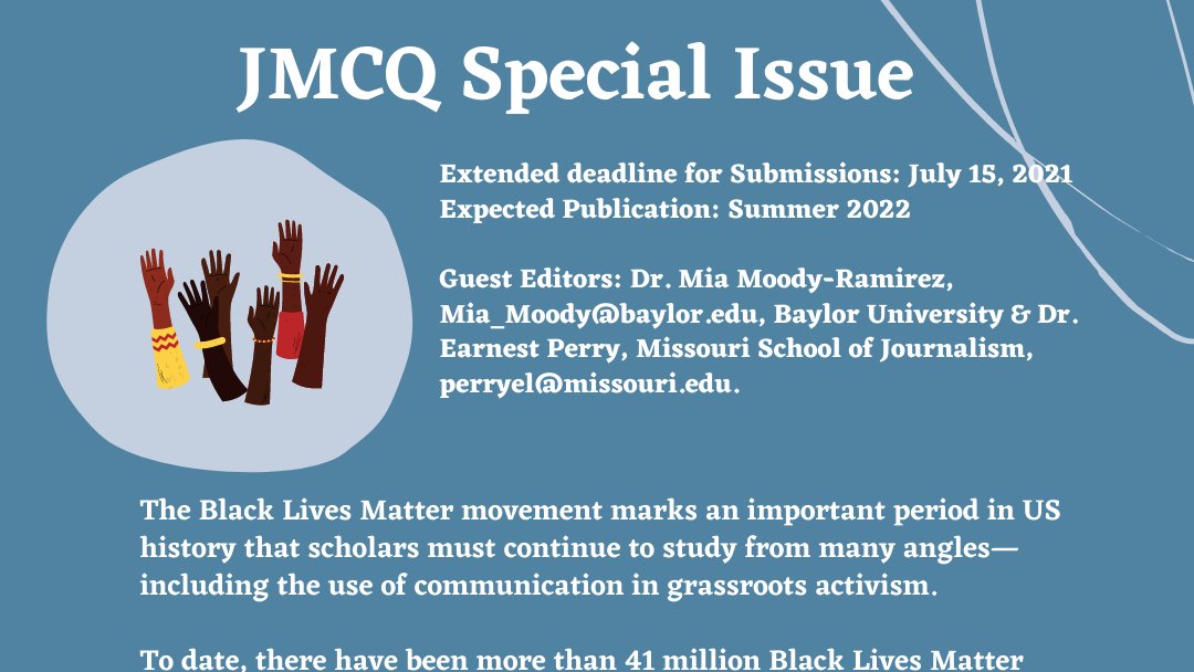 Daniela Dimitrova on Twitter: "Are you studying #BLM, social movements, or digital media and # ...