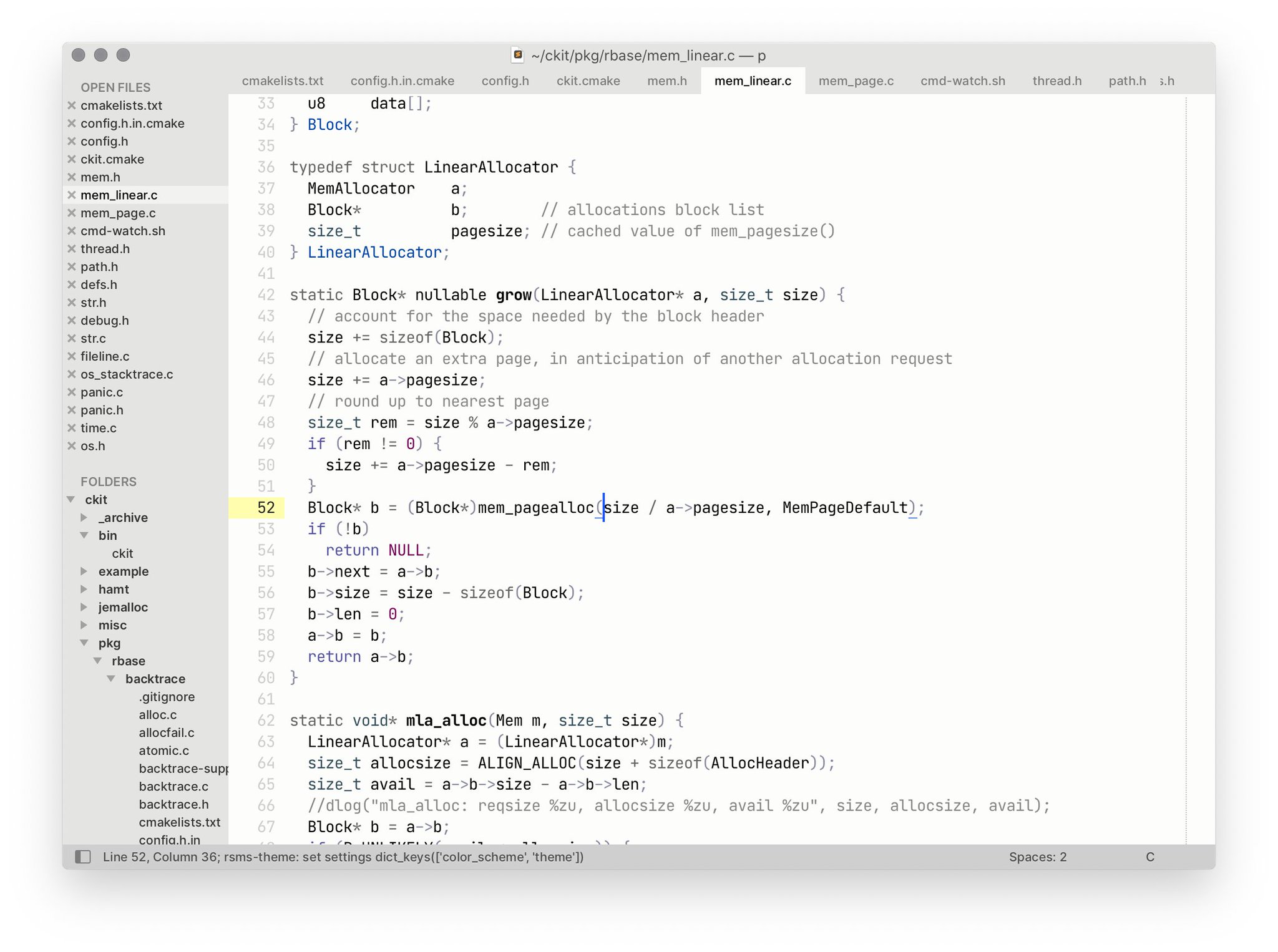 Rasmus Andersson on Twitter: "When I share screenshots of various code in Sublime I often get ...