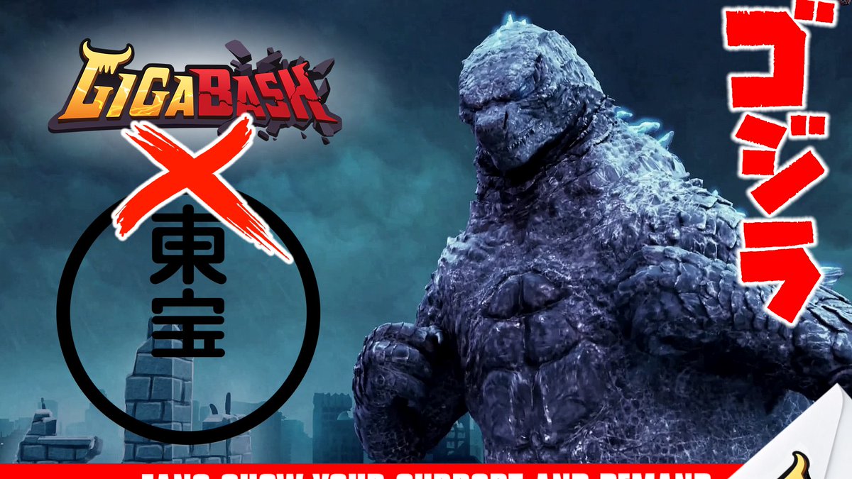 Gigabash Kaiju Brawler Game may invited Godzilla into To Bash Via ...