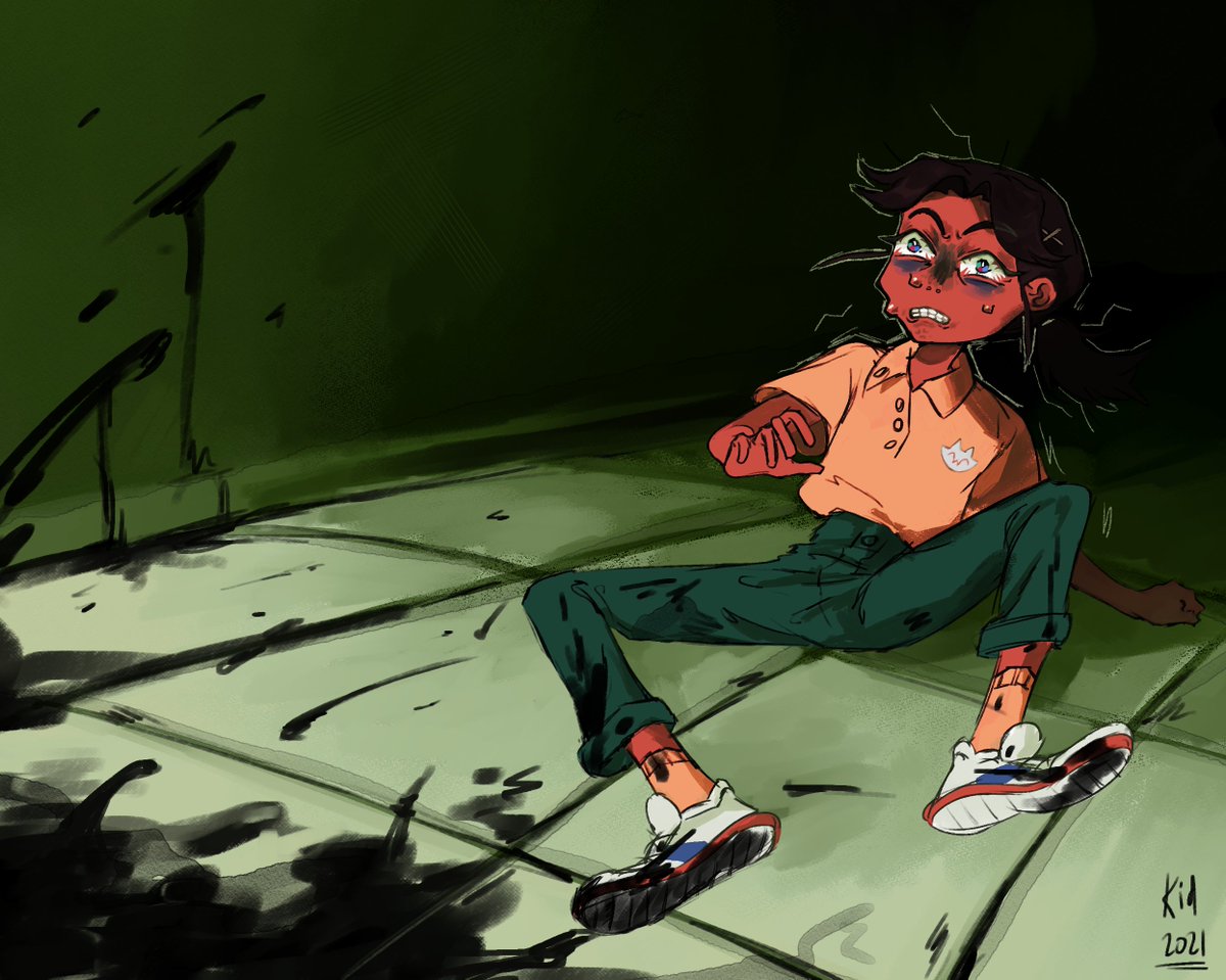 oc] uh oh 」|kidのイラスト