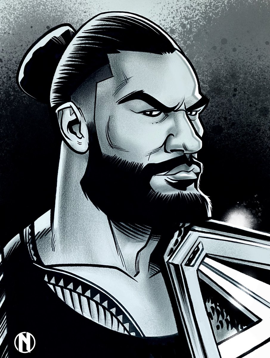 How To Draw Wwe Roman Reigns