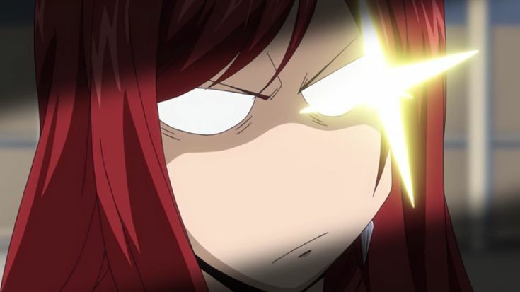Erza Scarlet Angry