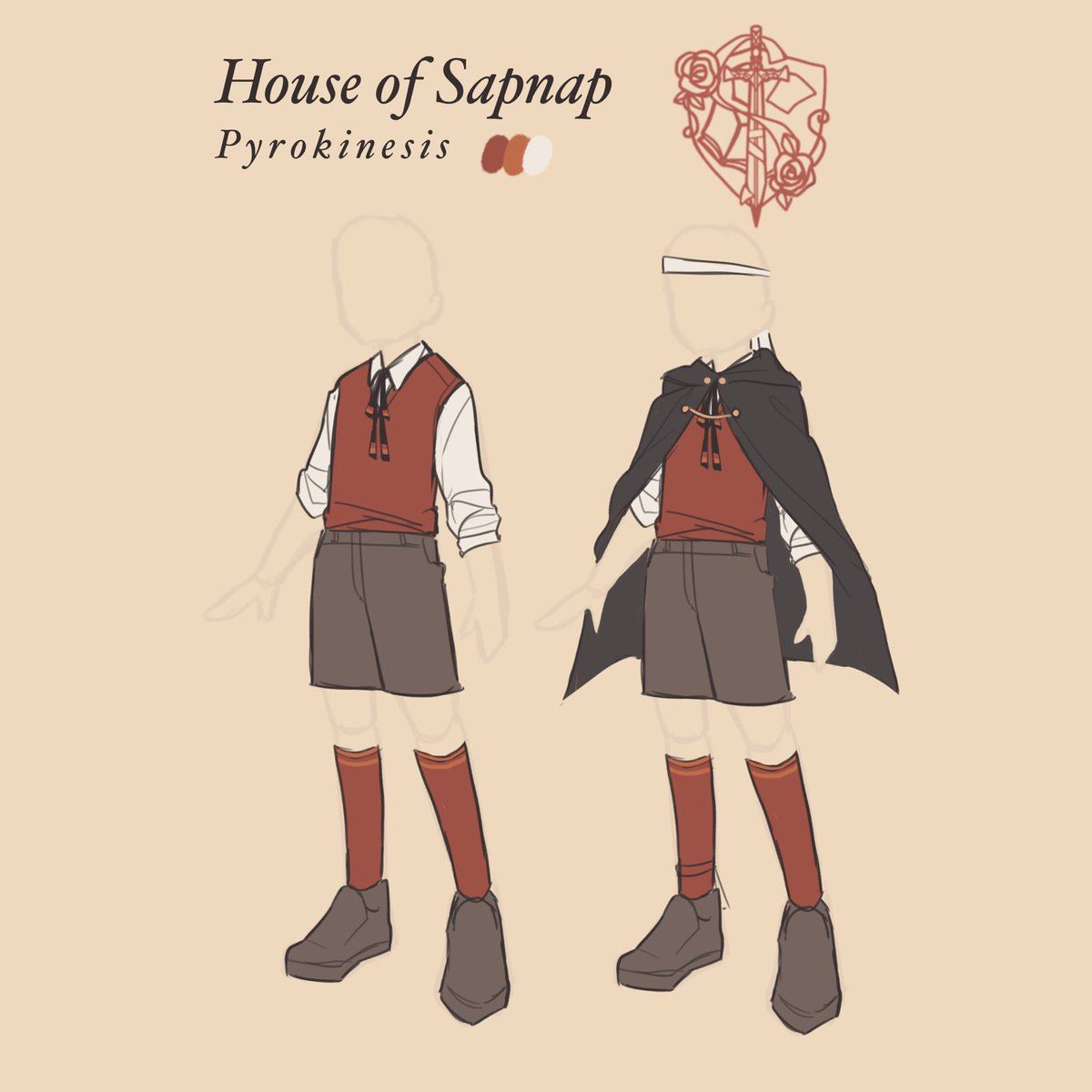 「House of Sapnap ~ Pyrokinesis H.O.S cla」|★ SMOCK ★ (hiatus)のイラスト