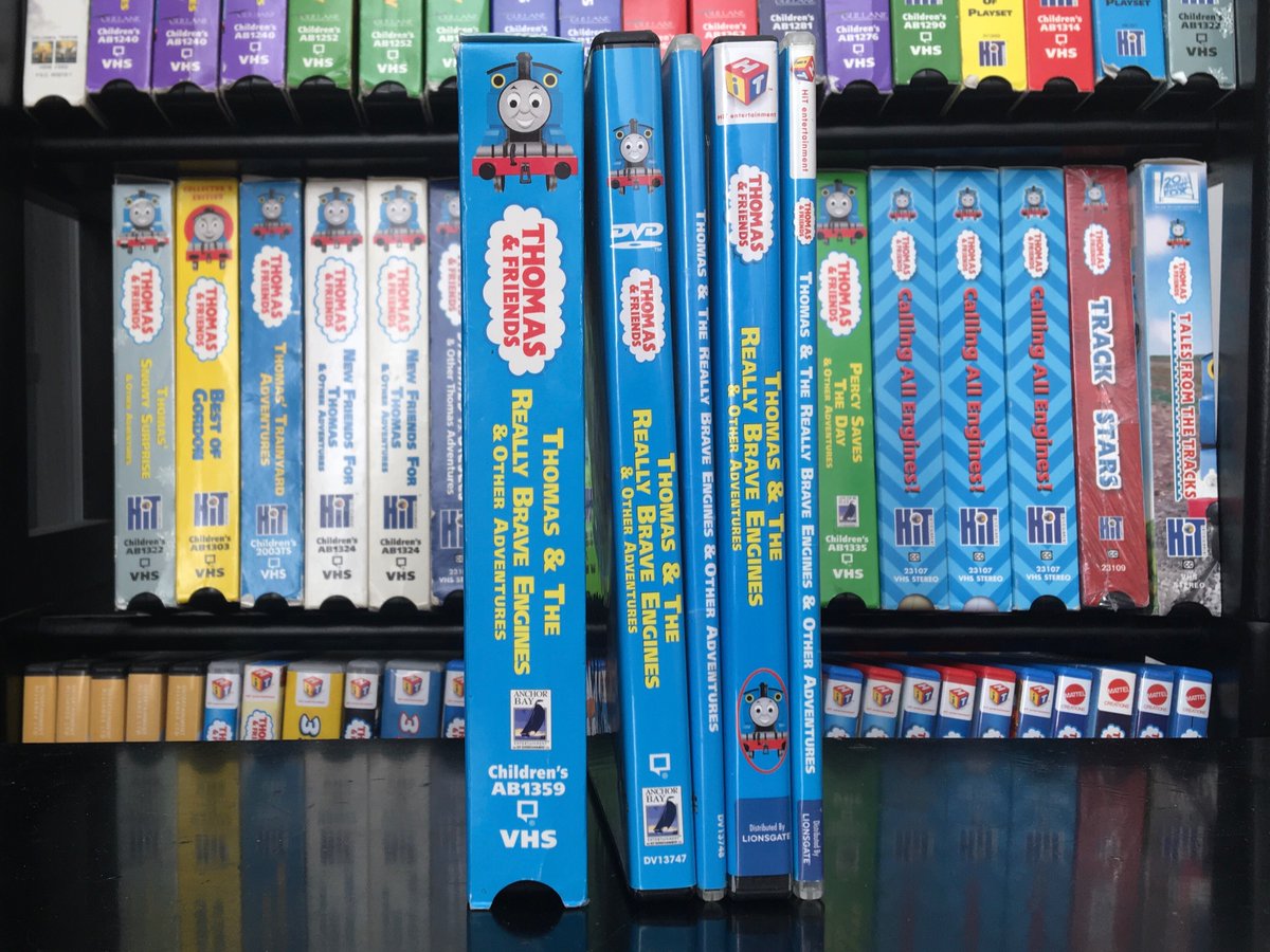 Thomas And Friends Dvd Vhs Collection
