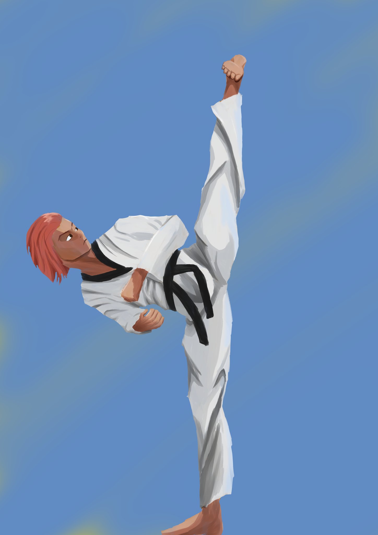 Tekken Hwoarang Kick