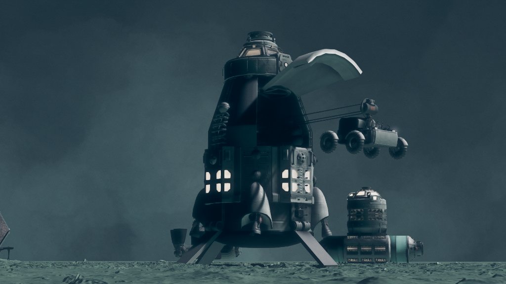 Kerbal Space Program Minmus Art