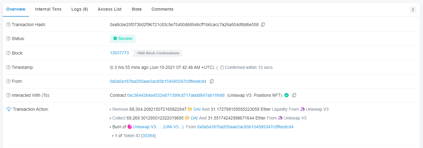 Etherscan On Twitter Input Data Nested In Arrays Are Now Decode Able 🔍 Users Of Uniswap V3s