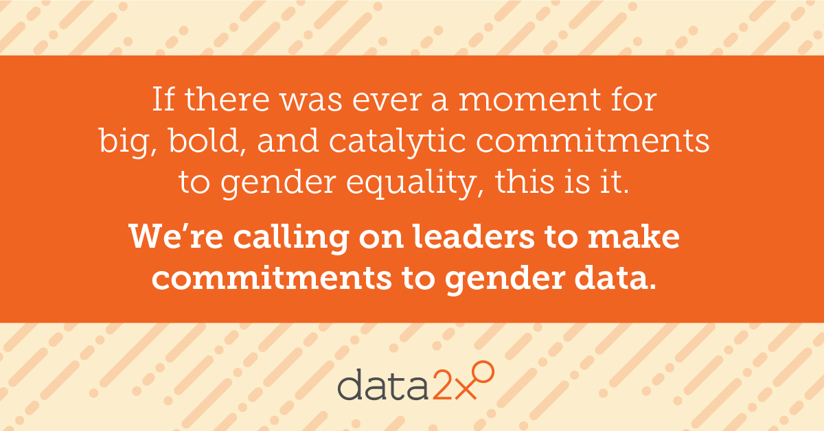 FP2030 on Twitter: "📢 A commitment to gender data now will drive gender equality tomorrow ...