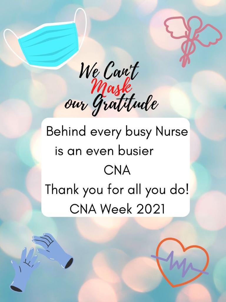 Cna Thank You