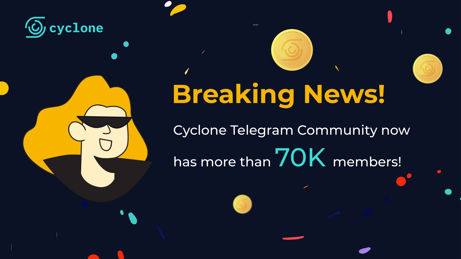 Cyclone Protocol on Twitter: "A new milestone achieved for 🌀Cyclone Protocol🌀 ! @news_of_bsc ...