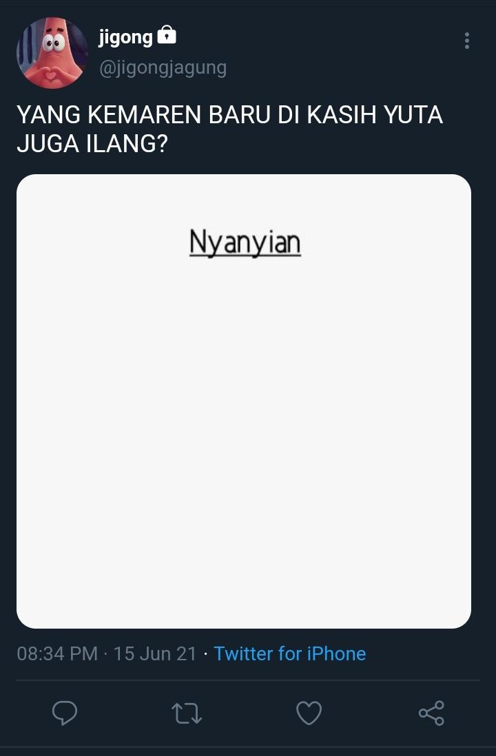 Iyan udah end on Twitter: "120. parno. https://t.co/FghRRjDoV9" / Twitter