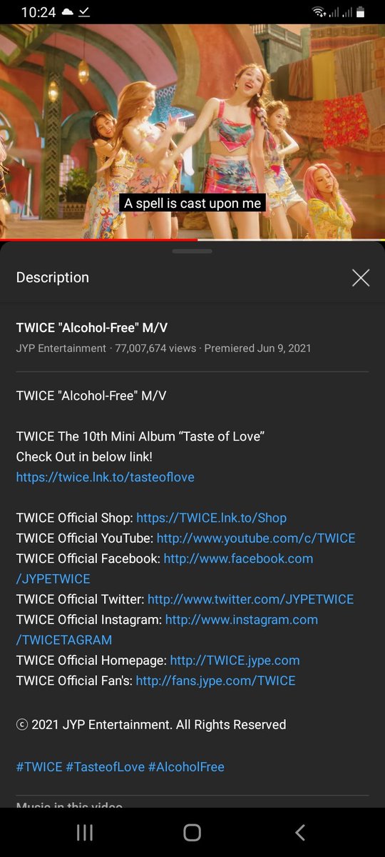 💌💭 on Twitter: "ONCEs! 💖💗 WIN a Taste of Love sealed album / official merch when you stream ...