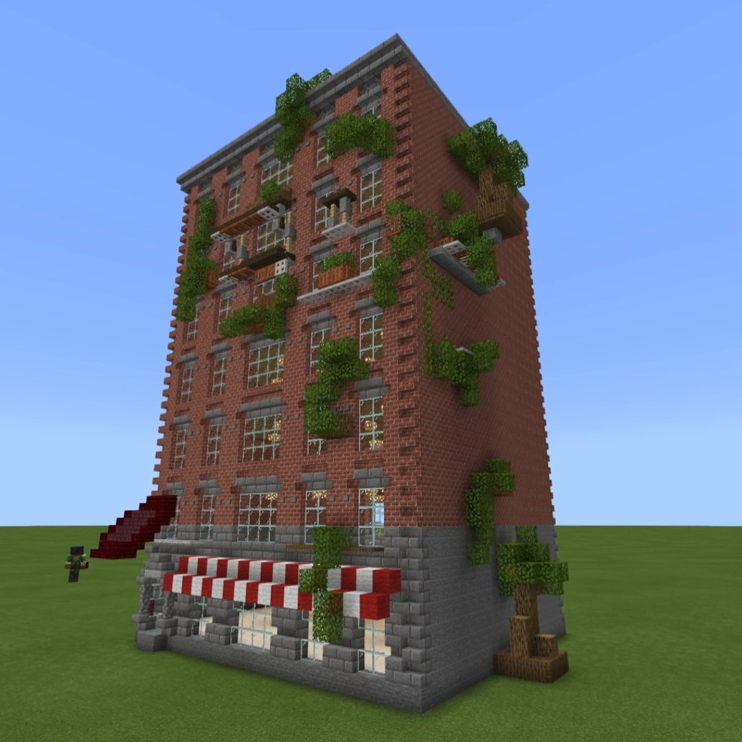 Minecraft Brick Apartment