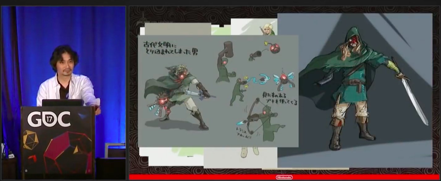 Adrián 🦂 on Twitter: "Durante una plática de GDC 2017 Nintendo mostró arte conceptual de BREATH ...