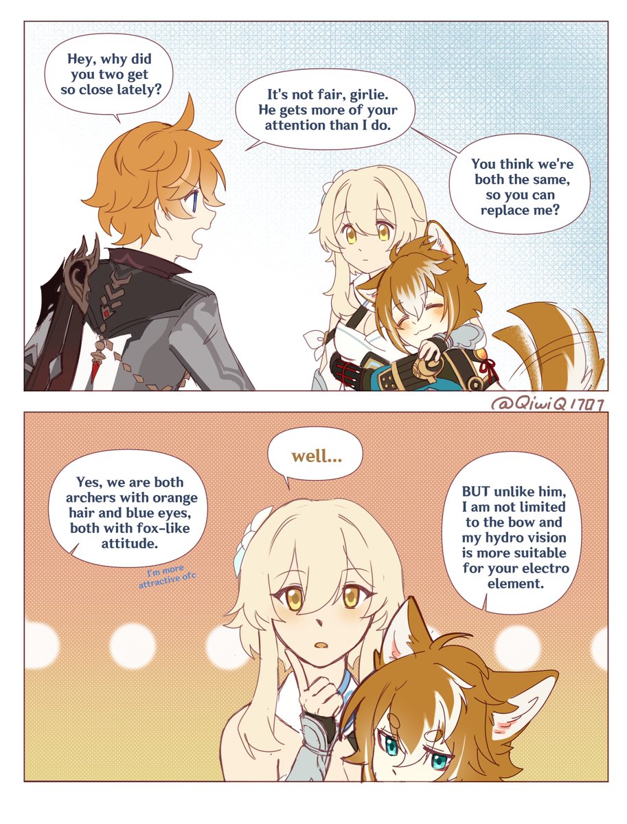 「fixed ver. /gosh I wish I could edit the tweets q-q/ 」QiwiQ🥝Comms OPENの漫画