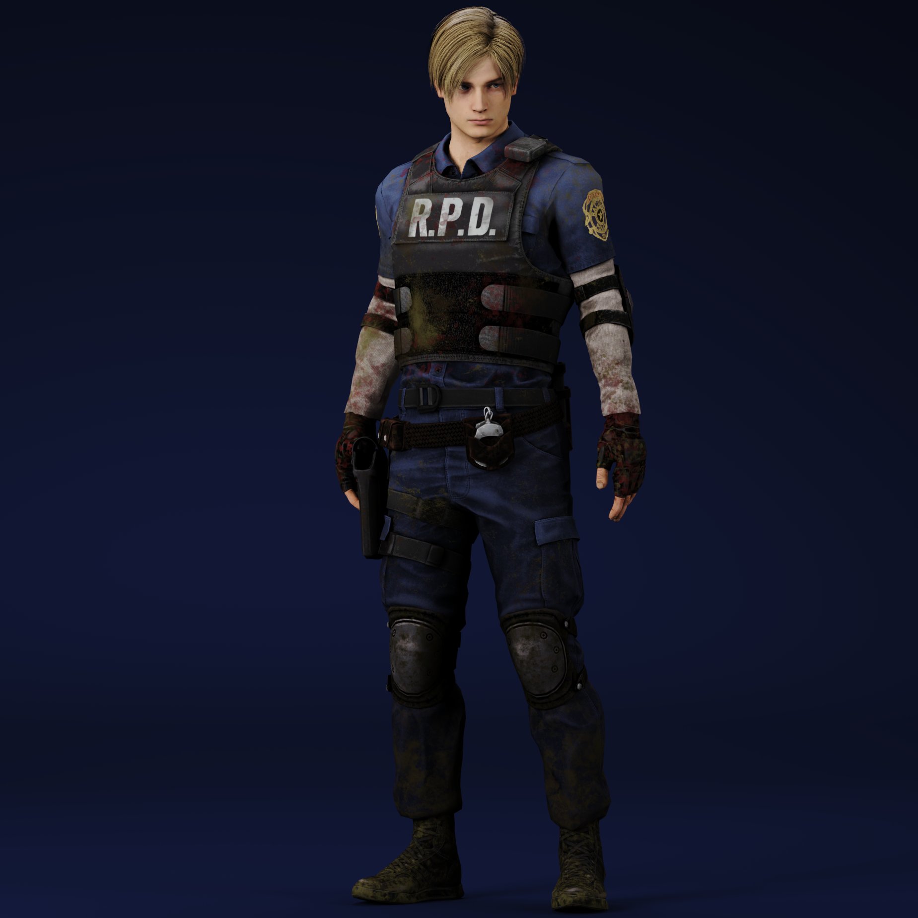 Leon Kennedy Rpd Render