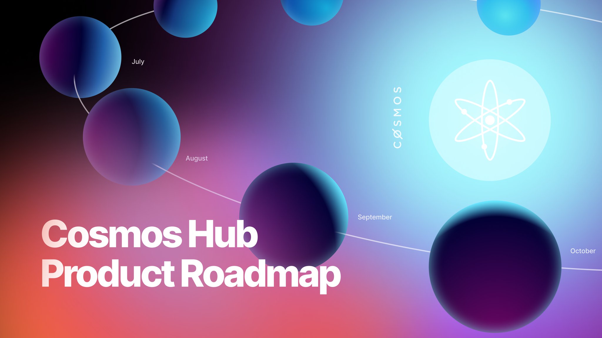 Cosmos - Internet of Blockchains ⚛️ on Twitter: "🔊 Cosmos Hub Roadmap 2.0 🎉 Earlier this year ...